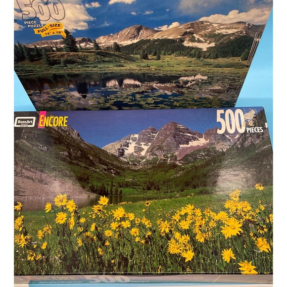 Roseart | Accents | New Set Of Three Landscape Puzzles 50 Piece | Poshmark
